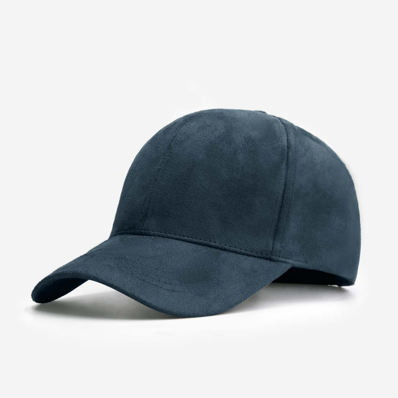NAVY. SUEDE CAP